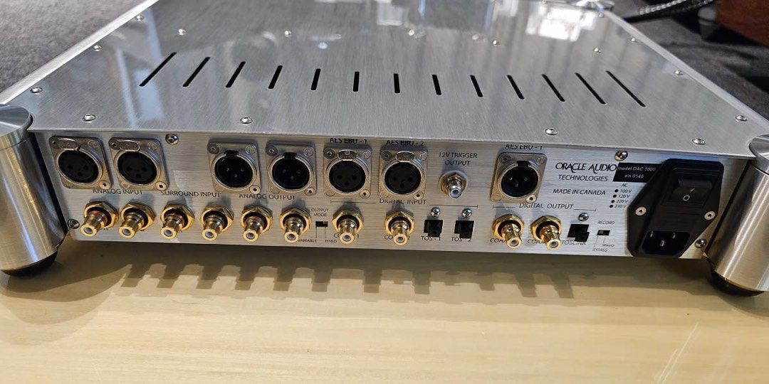 Oracle DAC 1000 DAC/pre Amplifier, Audio, Other Audio Equipment on ...