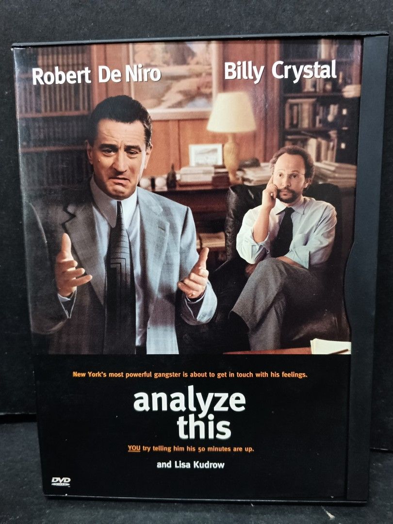 Original DVD - Analyze This - Robert De Niro, Billy Crystal (Region 1) Movie Film on Carousell