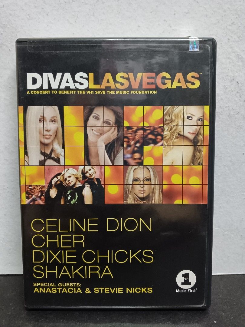 Original DVD - DIVAS LAS VEGAS - Celine Dion, Cher, Dixie Chicks ...