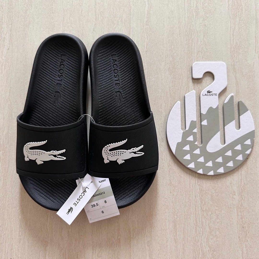 Original Lacoste Slides, Women's Fashion, Footwear, Slippers and slides ...