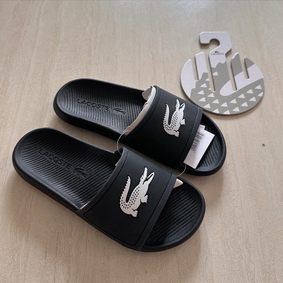 Original Lacoste Slides, Women's Fashion, Footwear, Slippers and slides ...