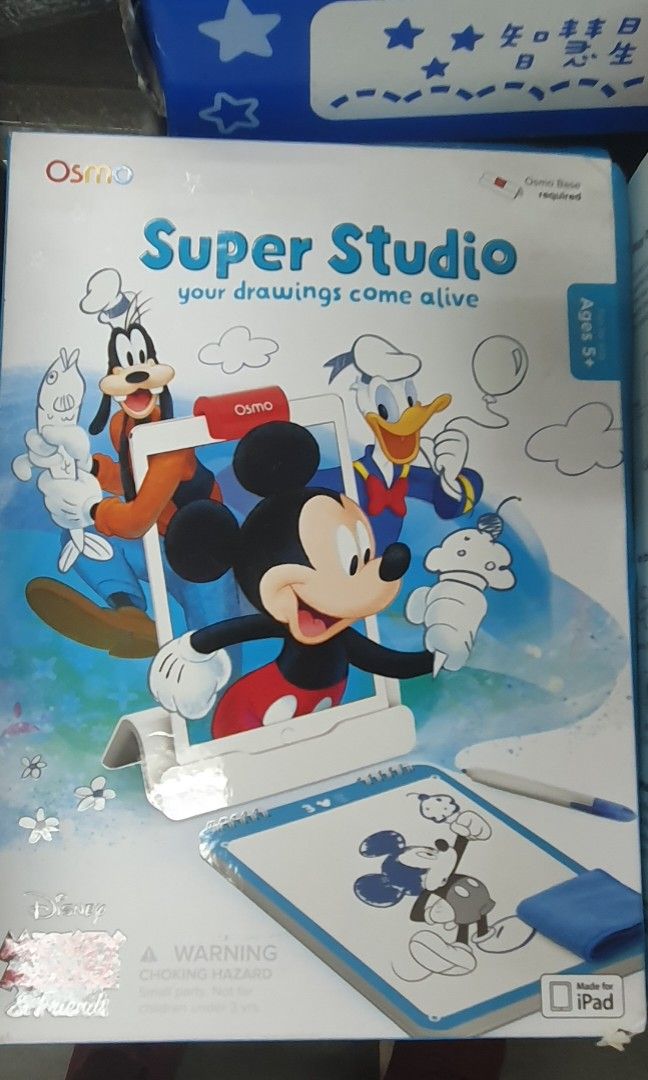 Osmo words kit / super studio mickey / coding adventures with Awbie, 電腦 ...