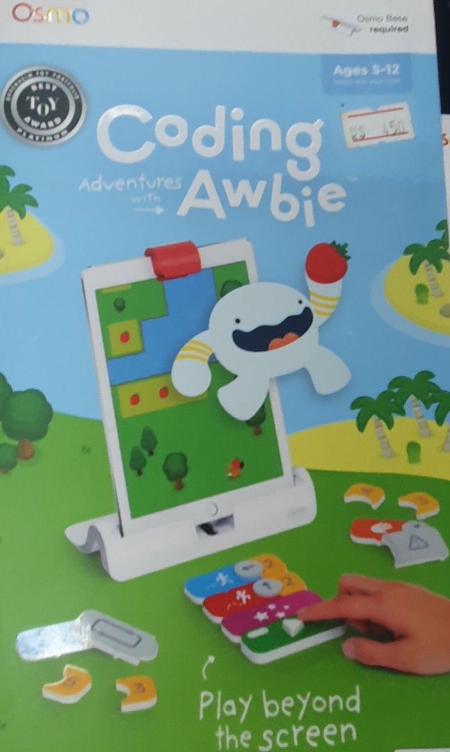 Osmo words kit / super studio mickey / coding adventures with Awbie, 電腦 ...