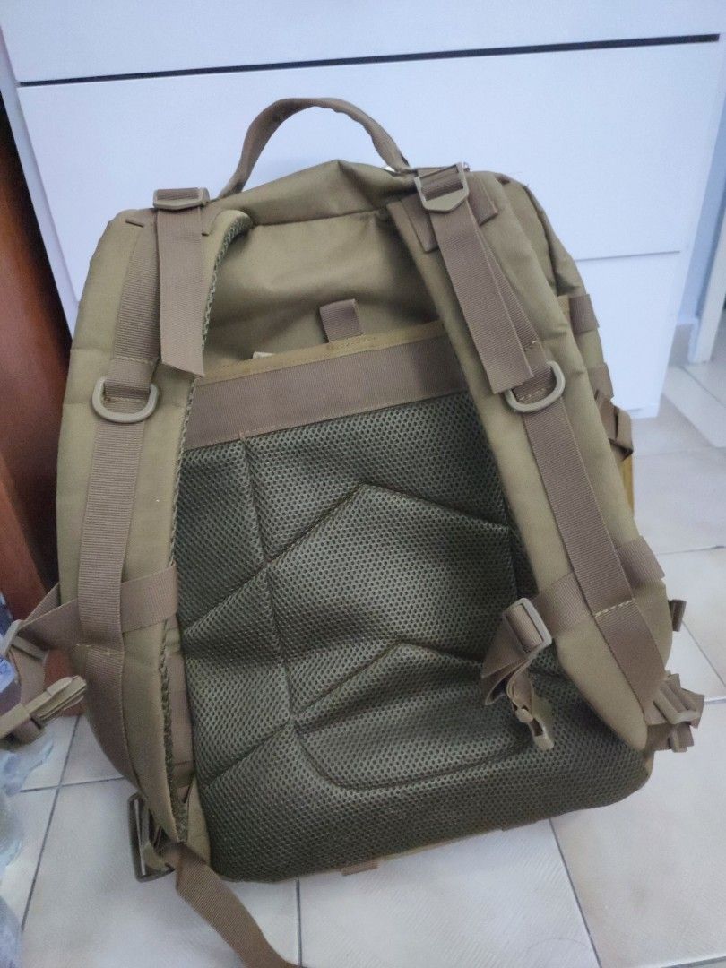 Outdoor military backpack 43L, Men's Fashion, Bags, Backpacks on Carousell