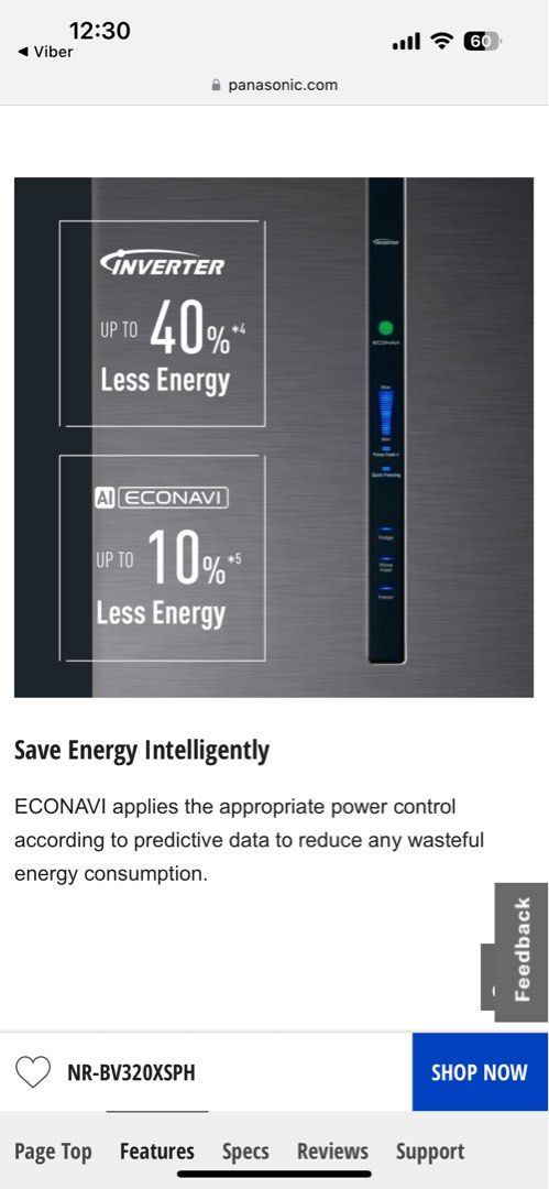 Panasonic Inverter Ref, TV & Home Appliances, Kitchen Appliances ...