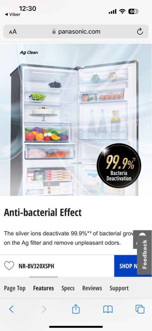 Panasonic Inverter Ref, TV & Home Appliances, Kitchen Appliances ...