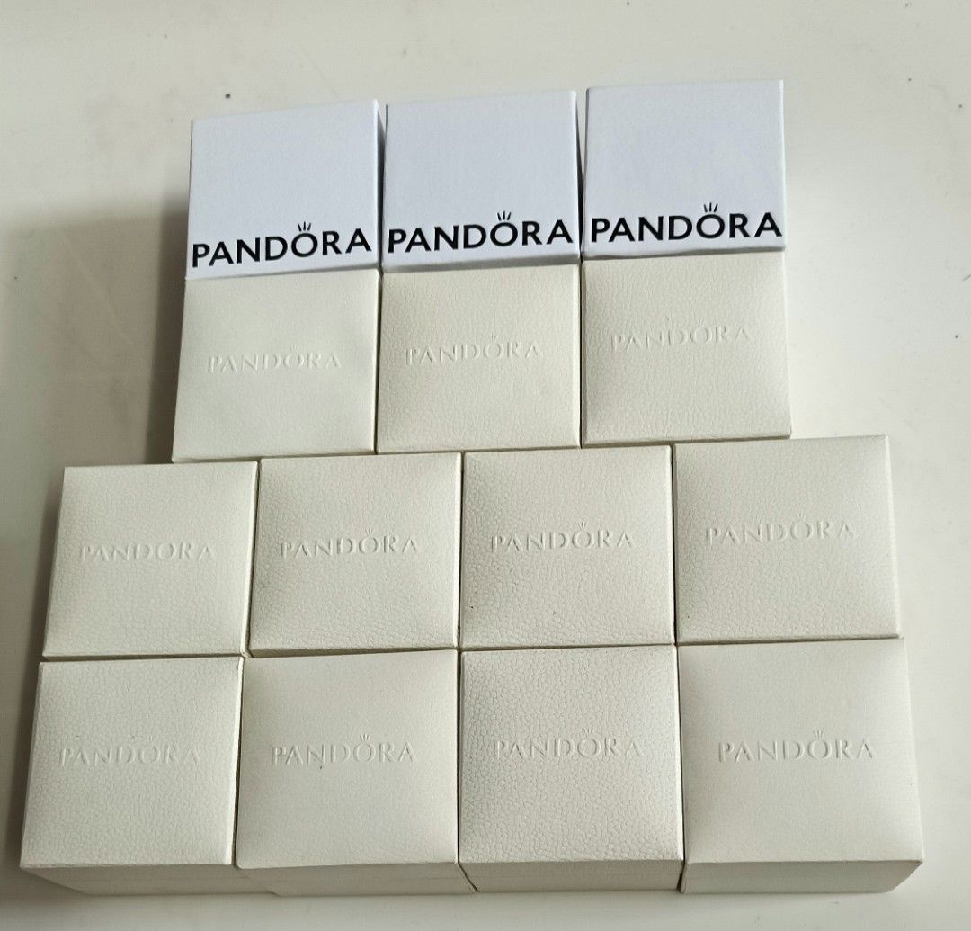 Pandora Charm boxes, Women's Fashion, Jewelry & Organisers, Accessory ...