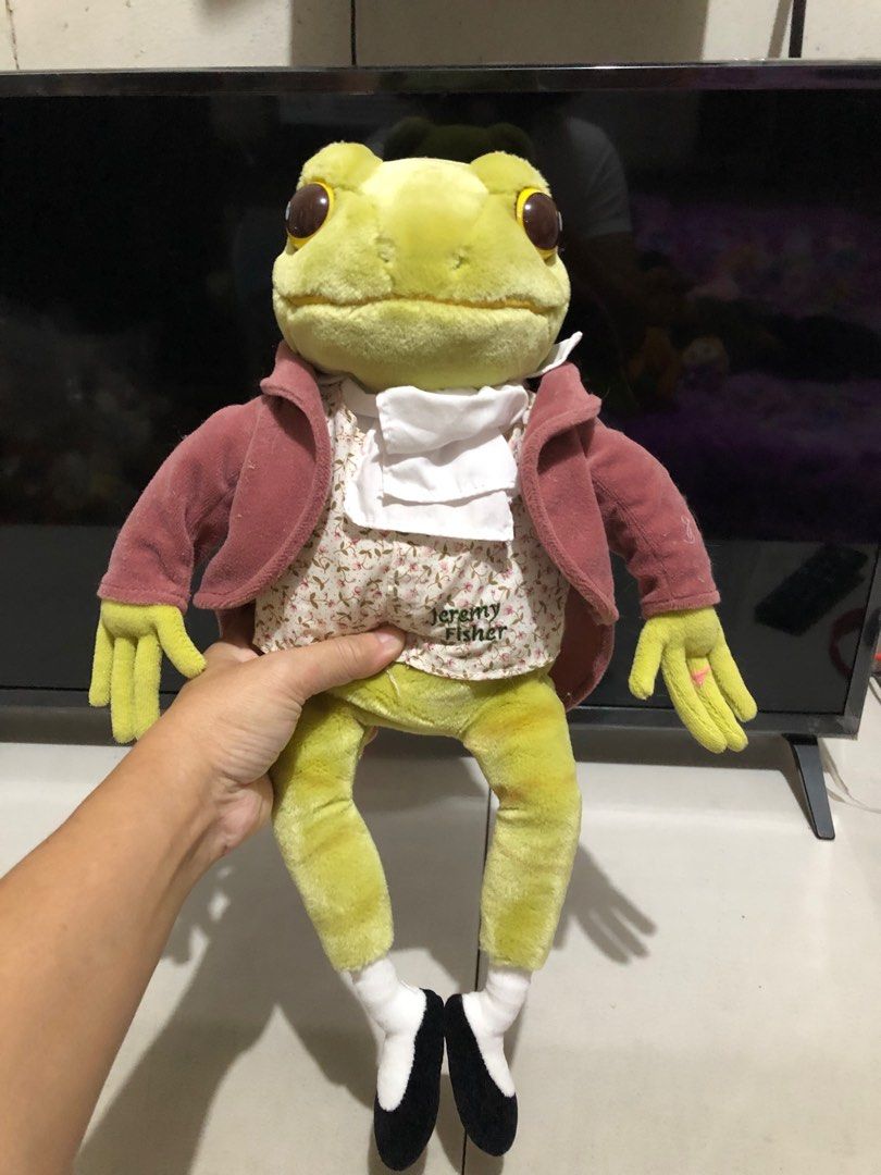 Peter Rabbit 16” Jeremy Fisher Frog Plush on Carousell