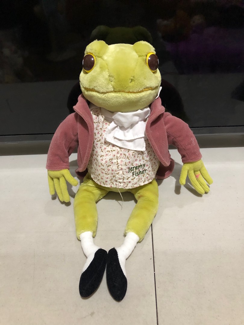 Peter Rabbit 16” Jeremy Fisher Frog Plush on Carousell