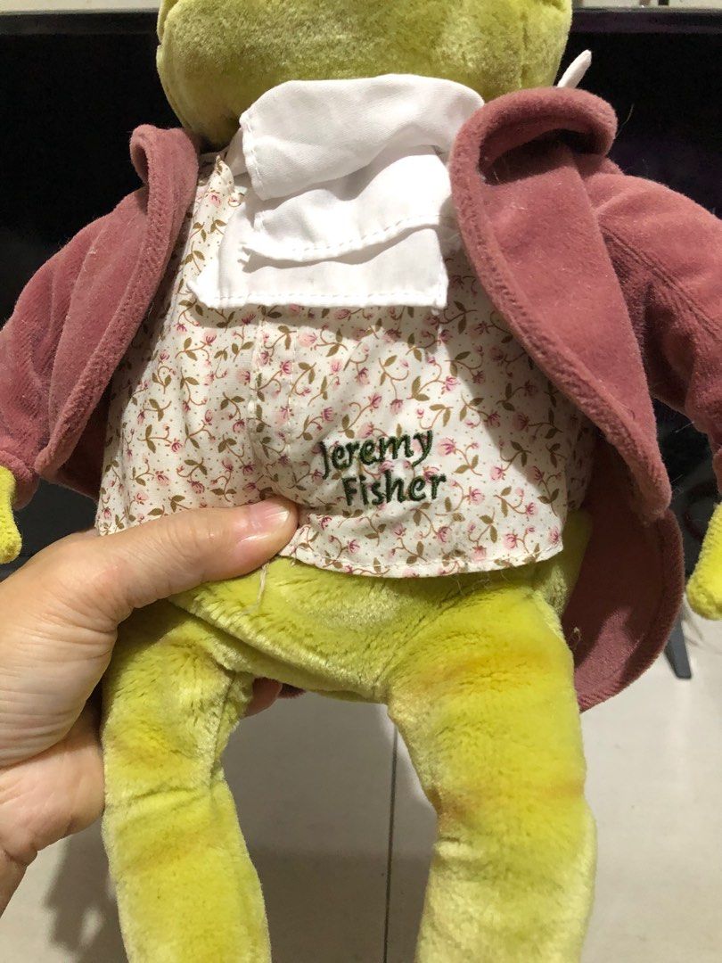 Peter Rabbit 16” Jeremy Fisher Frog Plush on Carousell