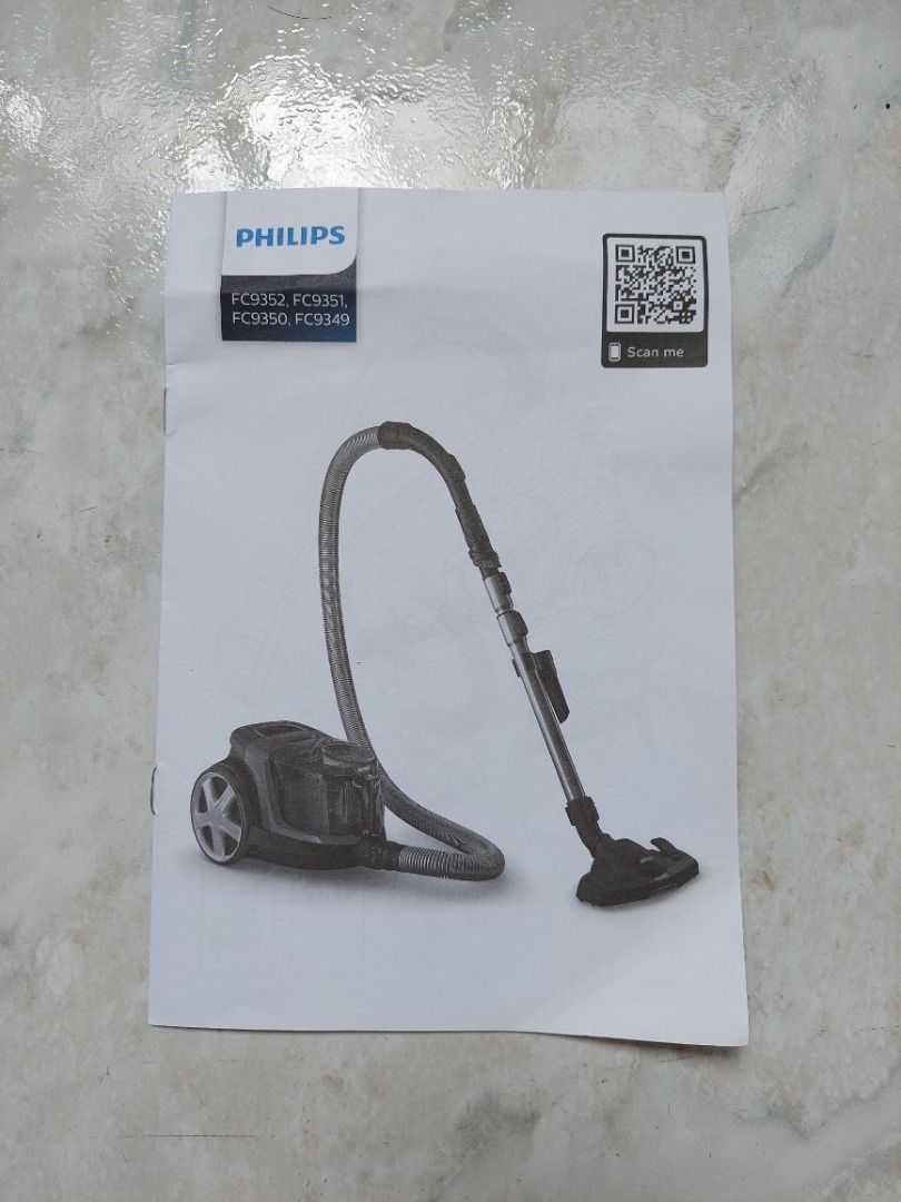 Philip PowerPro Compact 1900W Vaccum Cleaner, TV & Home Appliances ...