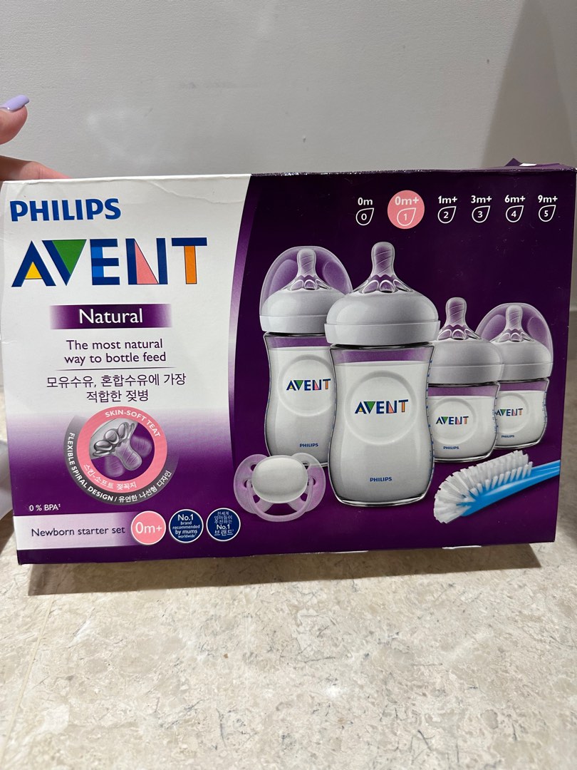 Philips Avent newborn starter set Bottles, Babies & Kids, Nursing ...