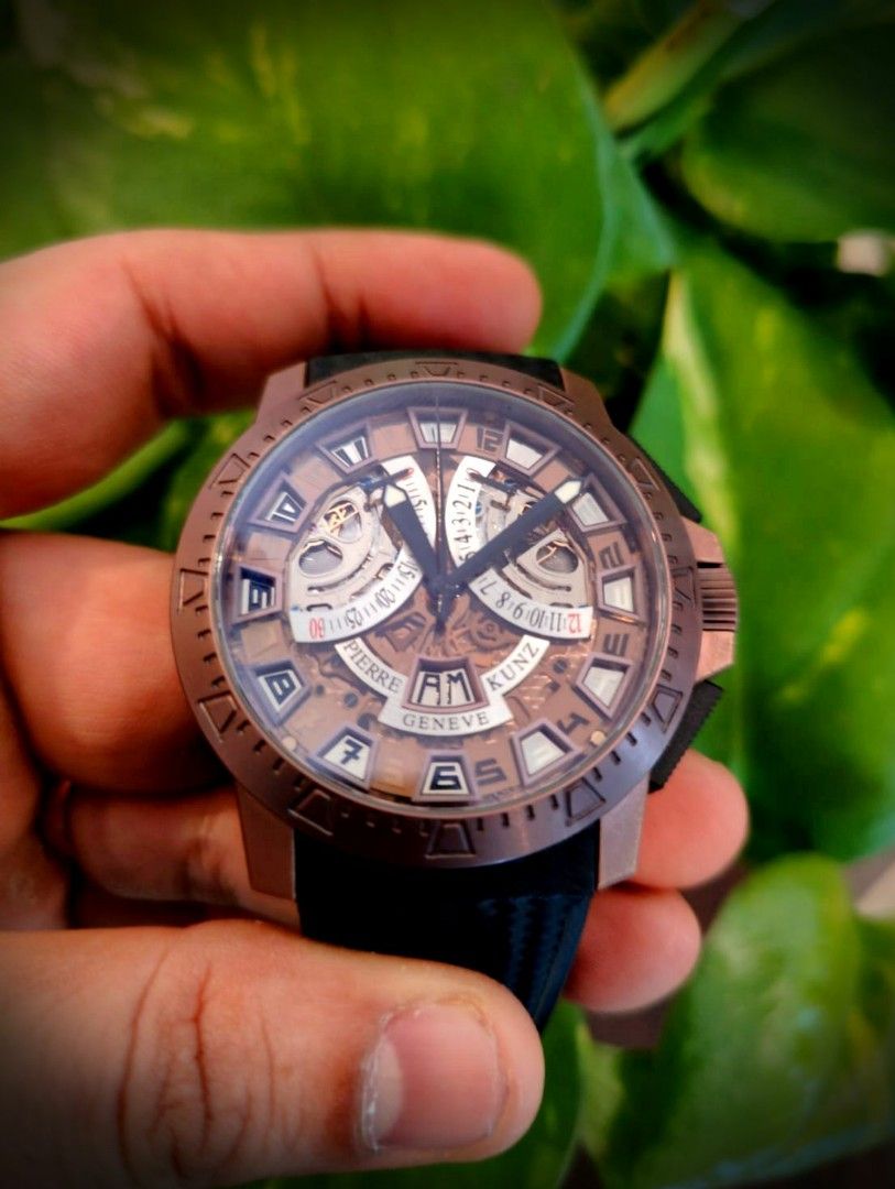 Pierre Kunz Retrograde Spirit of Challenge Bronzo, Luxury, Watches on ...