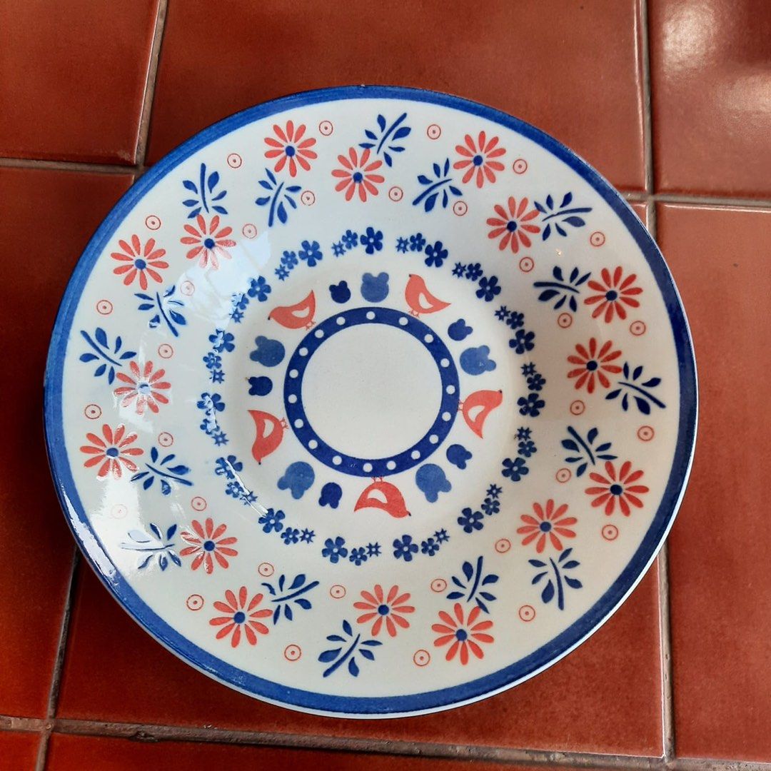 Piring Keramik Motif Maroko/ Piring Makan Keramik/ Piring Hiasan ...