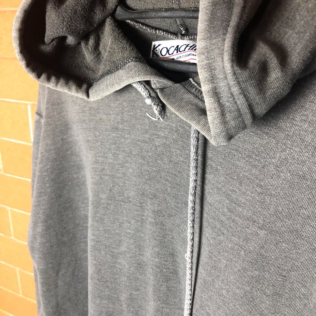 Plain Cotton Dark Gray Hoodie Jacket, Men's Fashion, Coats, Jackets and ...