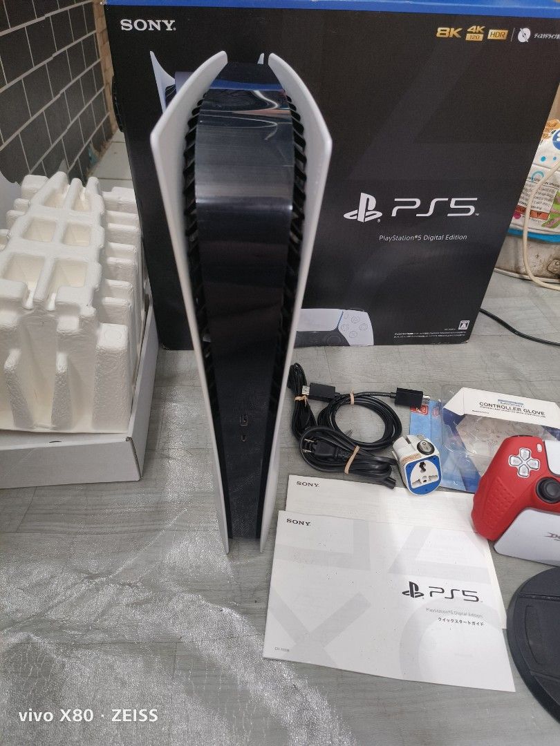 Playstation 5 Digital Version Normal Mulus Siap Pakai, Video Game, Konsol di Carousell