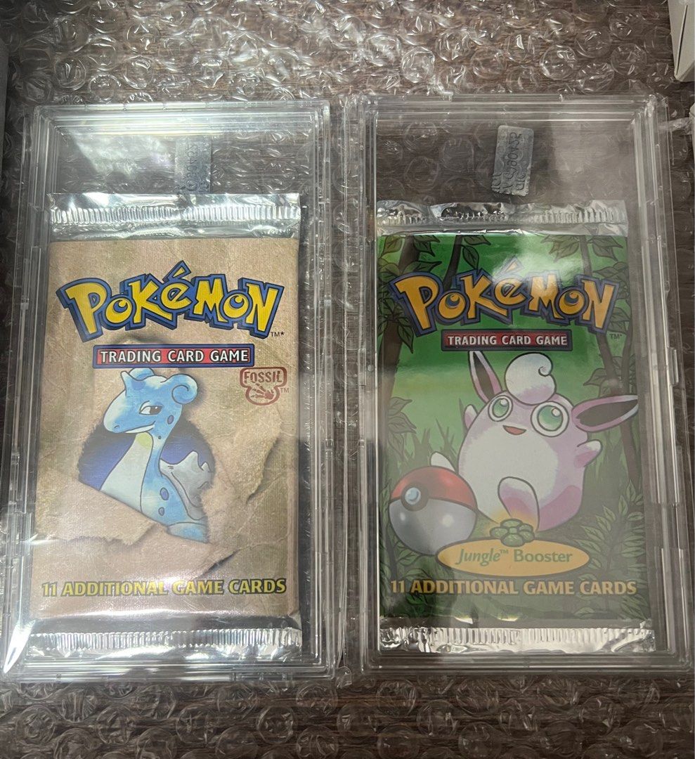 Pokemon Card Fossil & Jungle Vintage Booster Pack, Hobbies & Toys, Toys ...