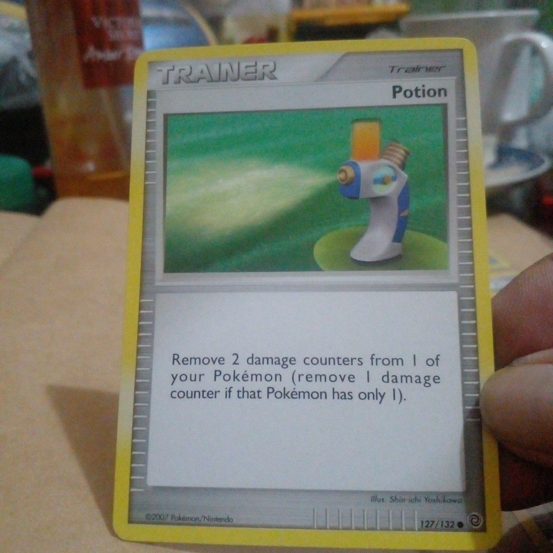 Pokemon card trainer potion 127/132 shin ichi yoshikawa, Barang Yang ...