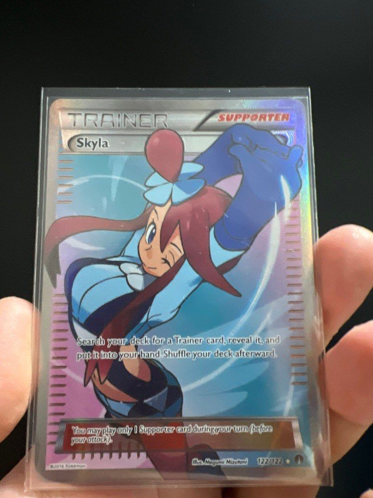 Pokemon FA Trainer Skyla (XY Breakpoint), Hobbies & Toys, Toys & Games ...