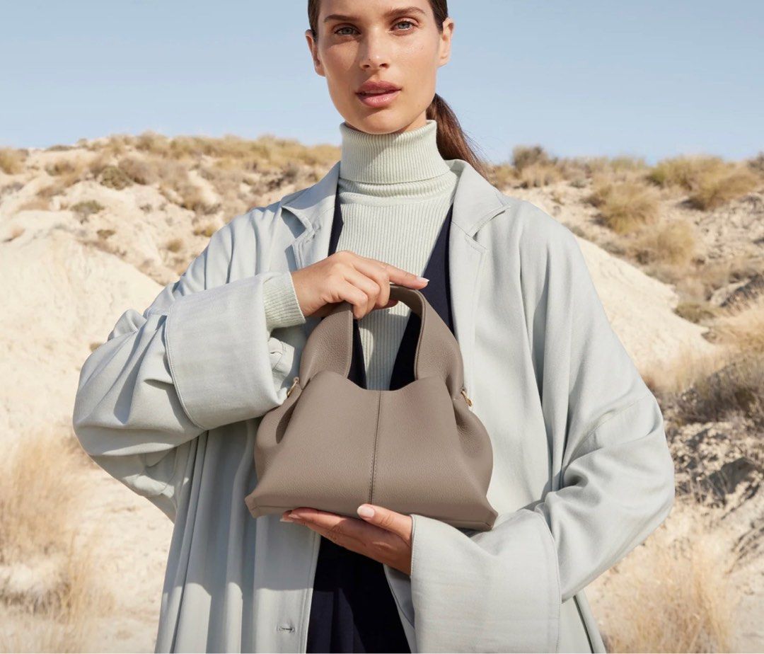 Polene Neuf Mini in Taupe on Carousell