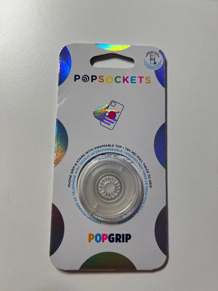 Popsocket Clear Popgrip, Mobile Phones & Gadgets, Other Gadgets on ...
