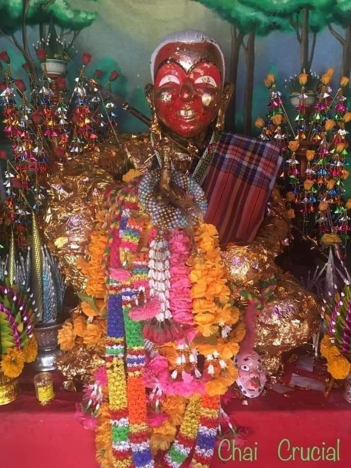 Por Tan Chao Seng Pan Boon Face Mask Bucha Thai Amulet, Hobbies & Toys ...