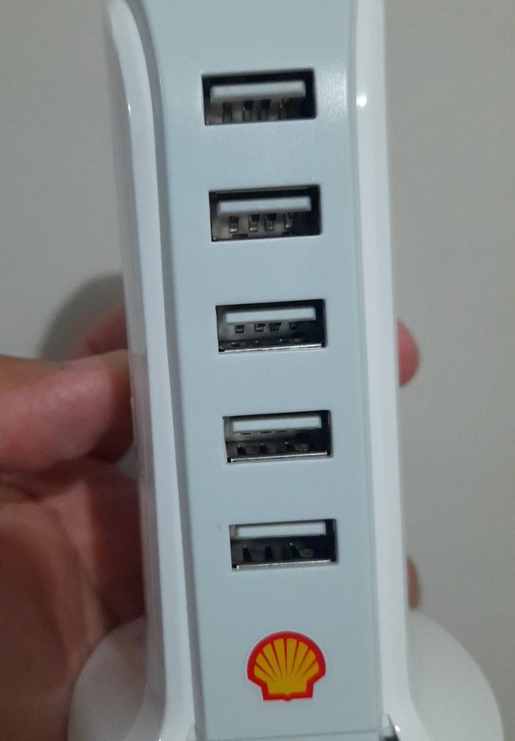 Power Adapter 6 Outlet USB Hub Charging Station, Computers & Tech ...