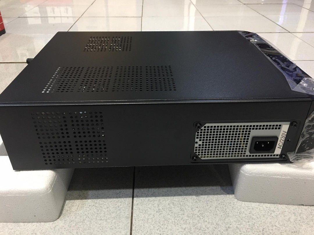 Powerlogic Q5 Slim Mini-Micro ATX PC Desktop Case with 600w PSU ...