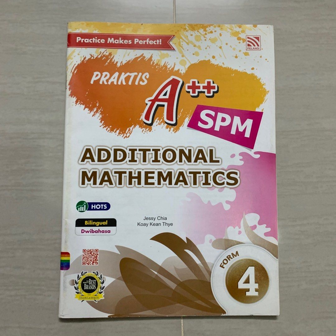 PRAKTIS A+ SPM ADDMATH FORM 4, Hobbies & Toys, Books & Magazines, Assessment Books on Carousell