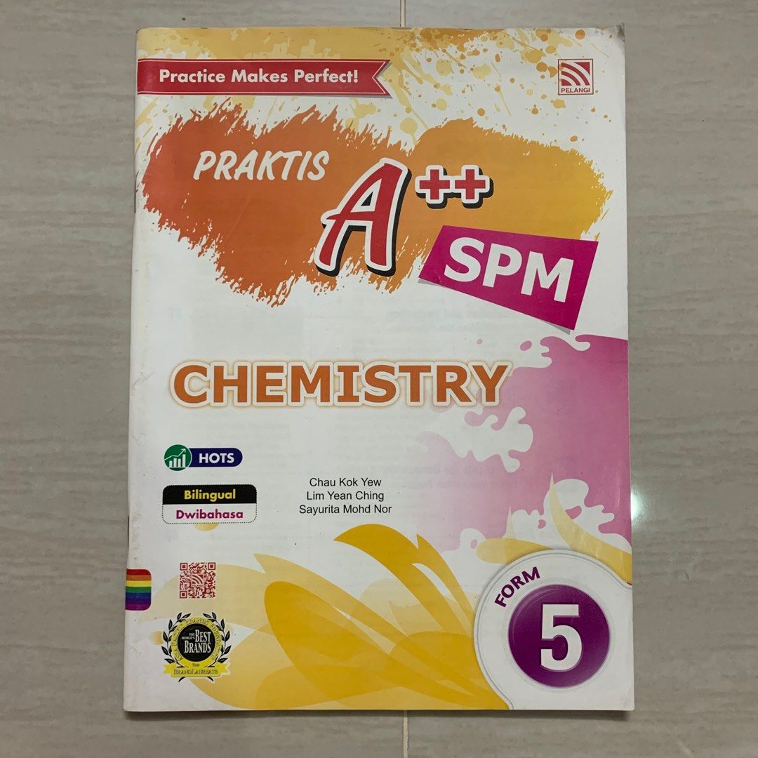 PRAKTIS A+ SPM CHEMISTRY FORM 5, Hobbies & Toys, Books & Magazines ...