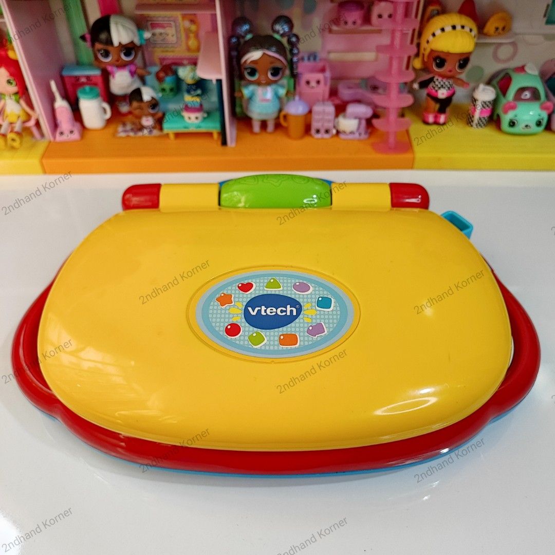 Preloved Vtech Brilliant Laptop, Hobbies & Toys, Toys & Games on Carousell