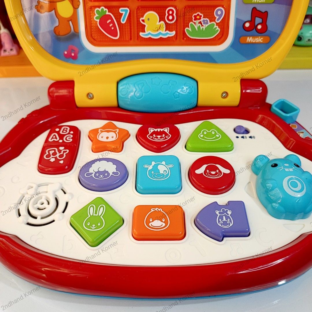 Preloved Vtech Brilliant Laptop, Hobbies & Toys, Toys & Games on Carousell