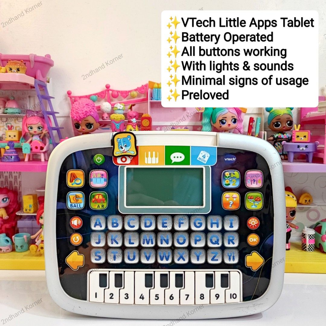 Preloved Vtech Little Apps Tablet on Carousell