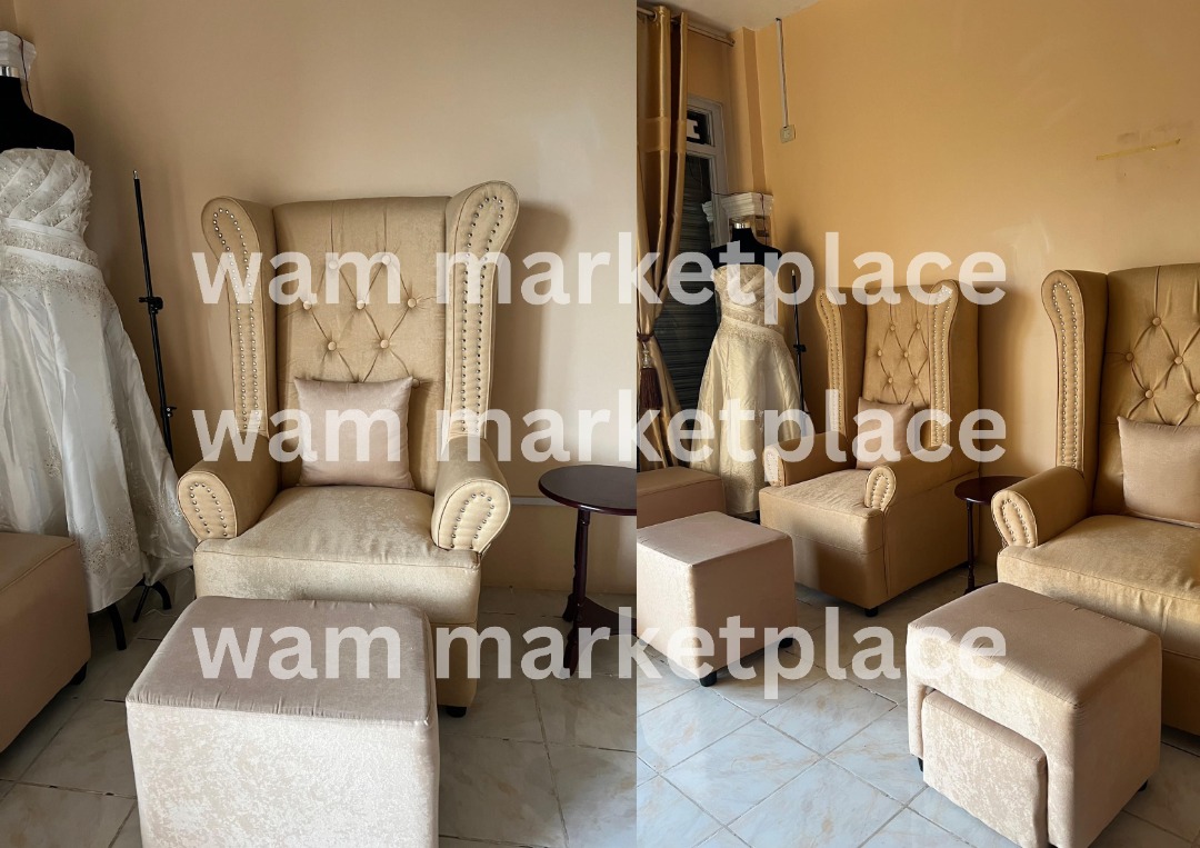 Premium Spa Lounge Chair Sofa with Pull-out Stool, Furniture & Home ...