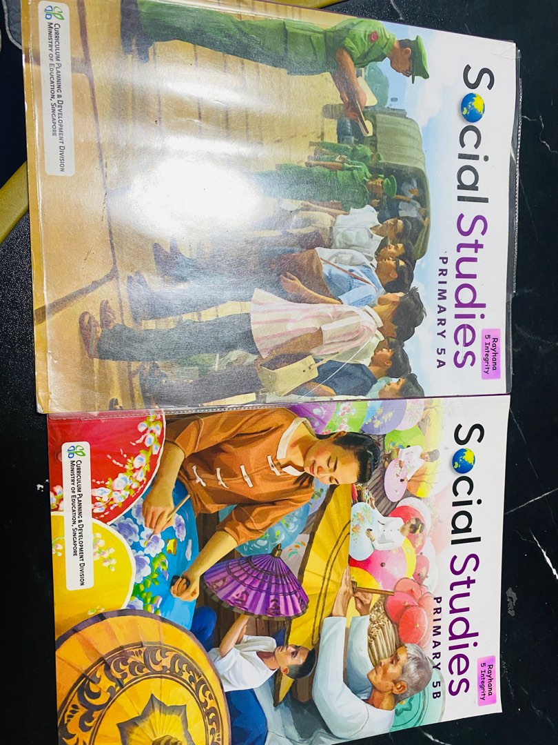 Primary 5 social studies textbooks 5A and 5B, Hobbies & Toys, Books ...