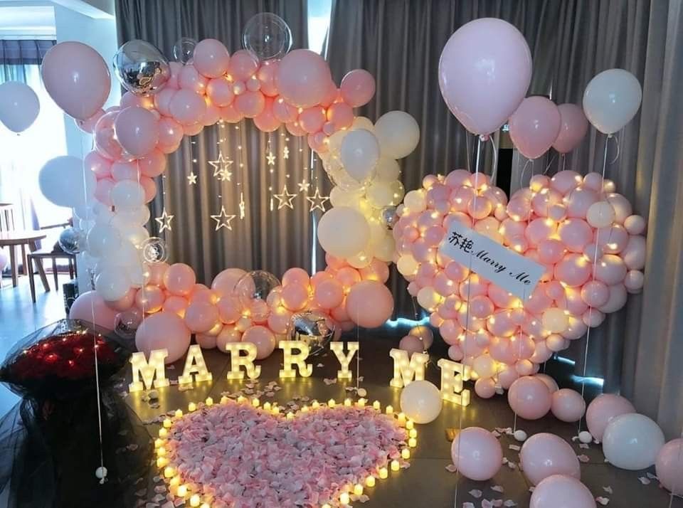 Proposal deco, Hobbies & Toys, Stationery & Craft, Occasions & Party ...