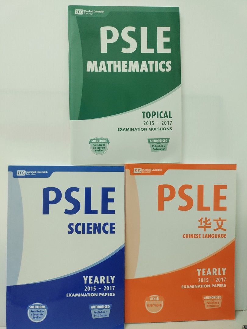 PSLE Examination Paper (Yearly)(Topical) 2015-2017, Hobbies & Toys ...