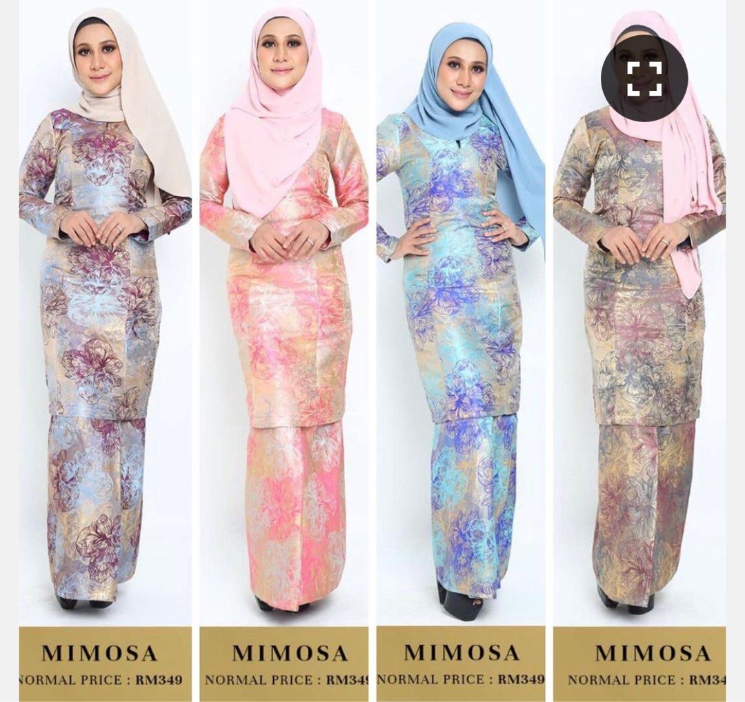 Puteri Zarith in Purple, Women's Fashion, Muslimah Fashion, Baju Kurung ...