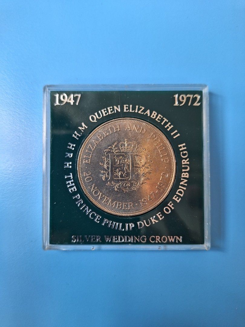 Queen Elizabeth II And Prince Philip Coin on Carousell