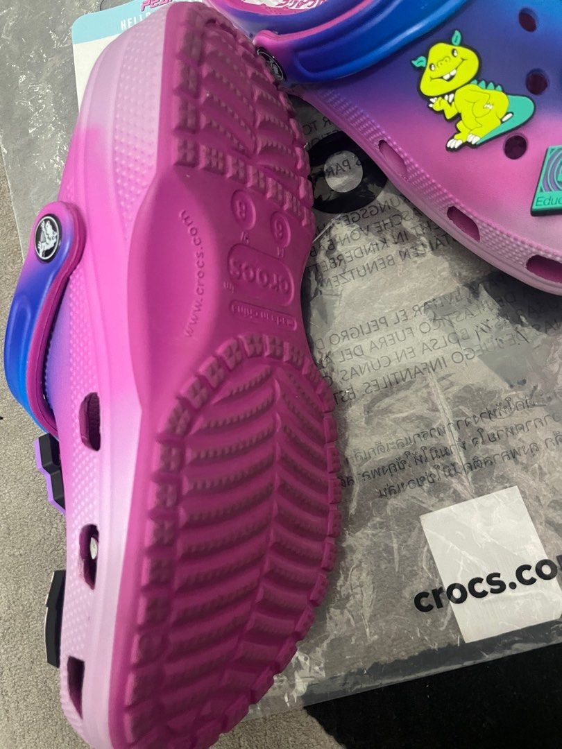 Rapha X Palace Crocs, Men's Fashion, Footwear, Flipflops and Slides on ...