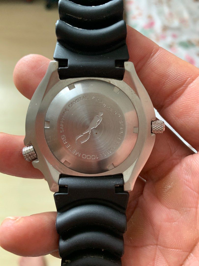 Ratio diver watch with 1000m helium sapphire Crystal , Men's Fashion ...