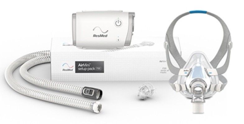 Resmed Air Mini with full face mask ( with warranty), Health ...