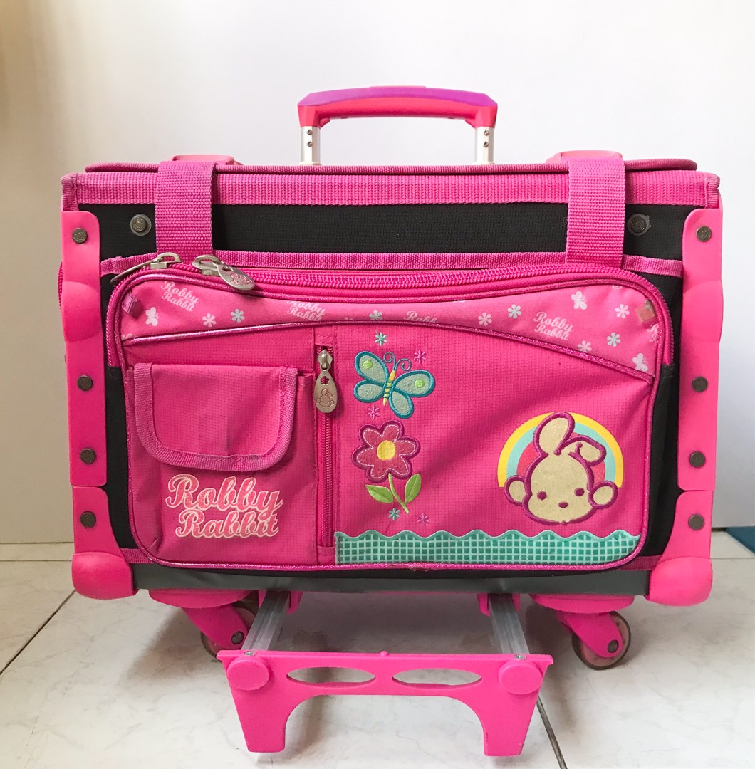 Robby Rabbit Trolley Bag with Lunch Bag on Carousell
