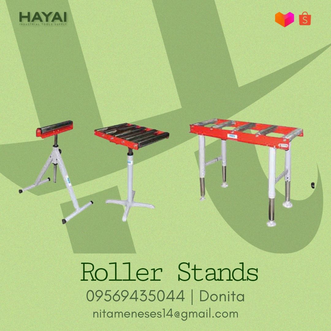 Roller Stands, Commercial & Industrial, Industrial Equipment on Carousell