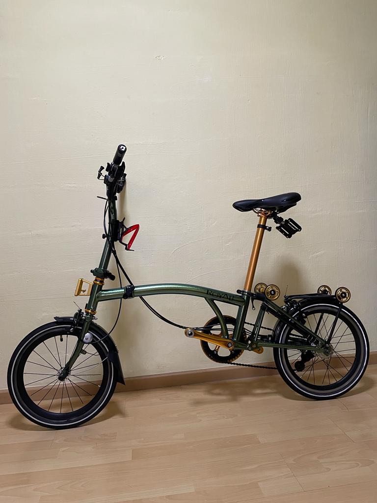 Royale GT S9 Speed folding bicycle, Sports Equipment, Bicycles & Parts ...