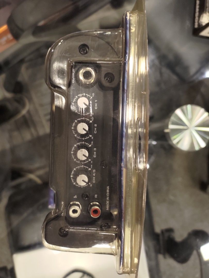 SAMSON S-Mix 5Ch Mini Mixer, Audio, Other Audio Equipment on Carousell