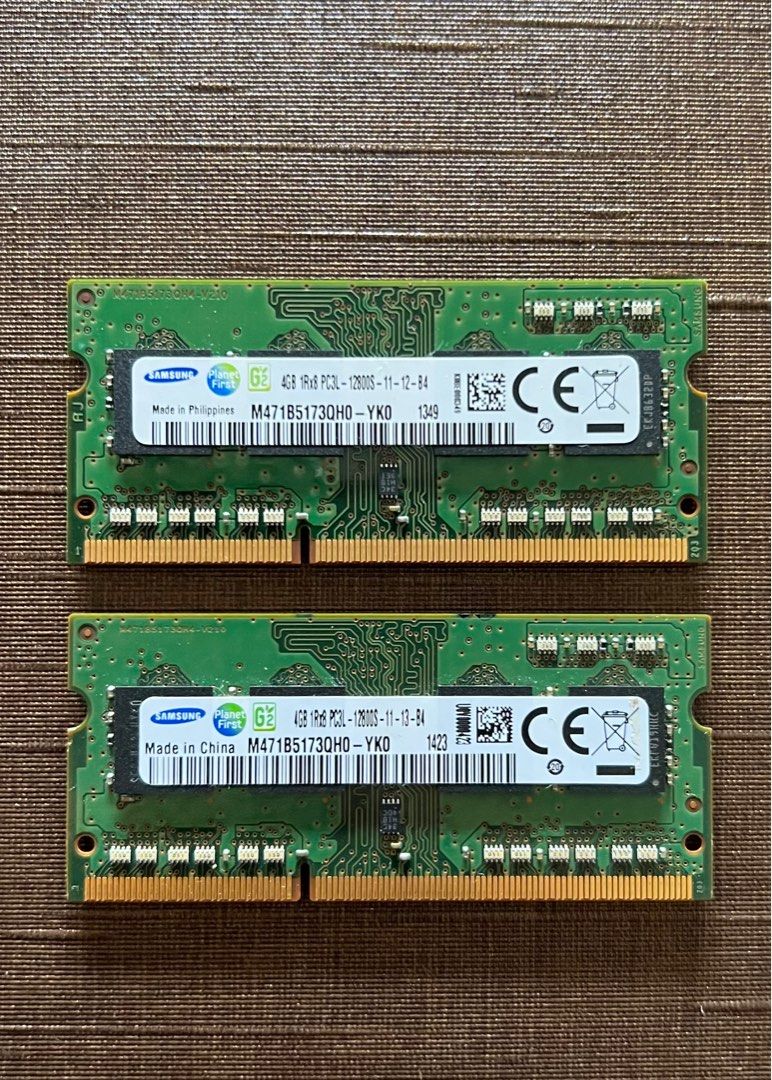 Samsung 4GB DDR3 Laptop Ram, Computers & Tech, Parts & Accessories ...