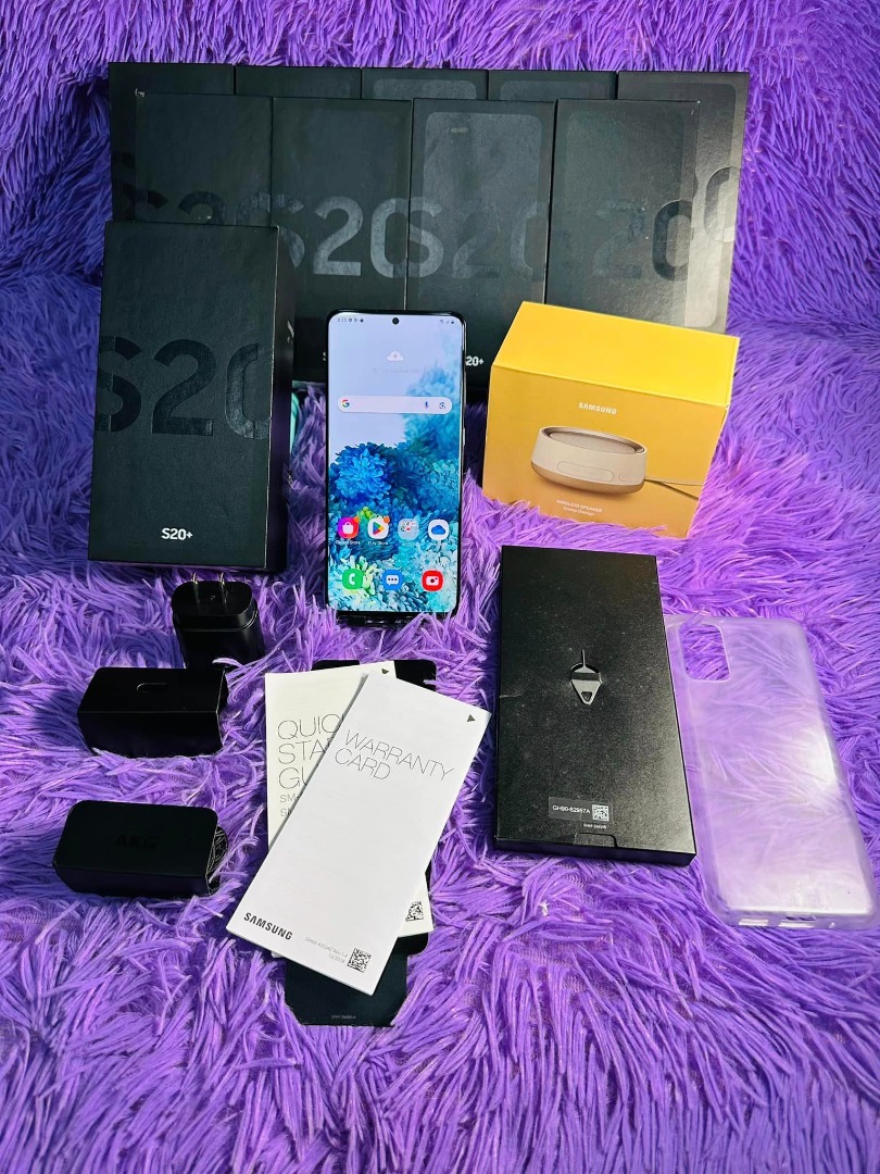 SAMSUNG GALAXY S20+ (8GB/128GB) WITH FREEBIE GLOBE LOCK (OPEN BOX ...