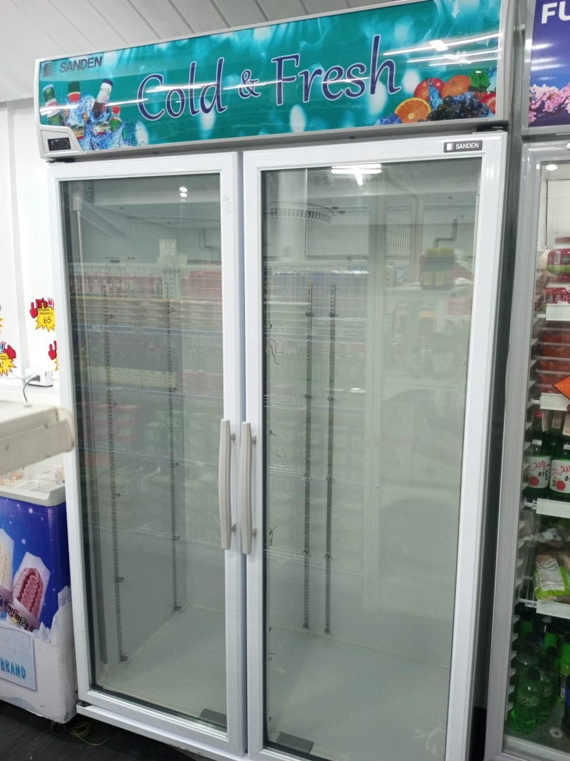 Sanden Chiller Two door, TV & Home Appliances, Kitchen Appliances ...