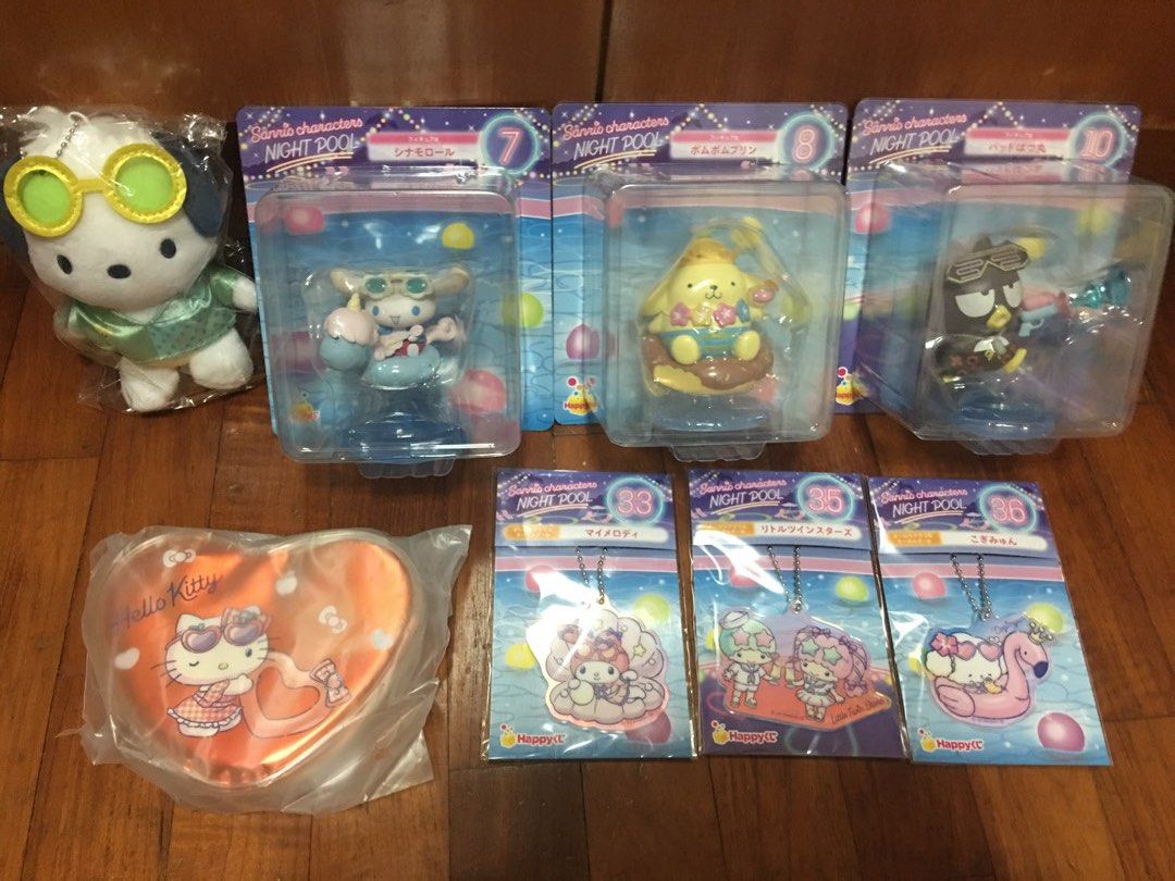 Sanrio Characters Night Pool kuji, Hobbies & Toys, Toys & Games on ...